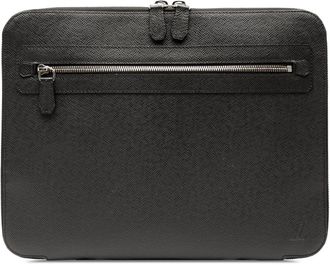 Louis Vuitton Clutches - Taiga Vladimir Portfolio - Gr. unisize - in Schwarz - f&uuml;r Damen