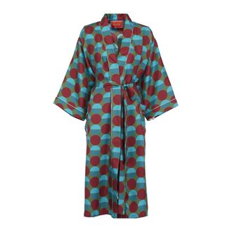 La DoubleJ Luxuri&ouml;ser Seidenmantel - - Nightwear & Lounge - Damen - Gr&uuml;n - L