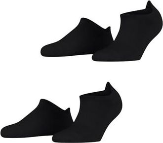 Esprit Active Basic Multipack M Sn coton unies lot de 2 paires, Chaussettes basses Homme, Noir Black 3000, 39-42