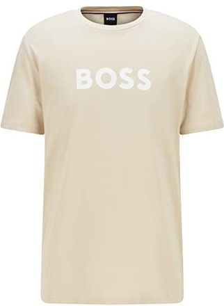 BOSS T-shirt RN pour hommes, beige clair271, XL