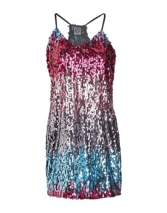 8 by YOOX SEQUIN MINI DRESS