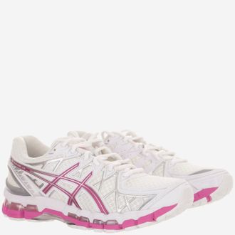 Asics Unisex Sneakers Gel-Kayano 20 Mesh Multicolour Fabric And Trainers