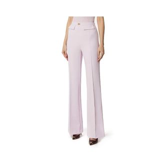 Elisabetta Franchi Pa07851E2110 Weite Hosen - - Trousers - Damen - Rosa - S
