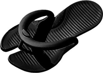 QUINTRA Tongs pliables tendance 2023 pour couple, chaussures de basket-ball pour homme, rouge, Noir, 43 1/3 EU