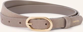 Calvin Klein Lederg&uuml;rtel beige