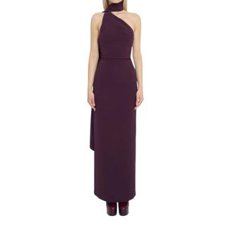 Solace London Straight Skirt Maxi - - Dresses - Damen - Lila - XS