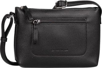 Tom Tailor Tom Tailor Elis Sac à bandoulière pour femme Petit Noir, Noir, 22,5x6x16
