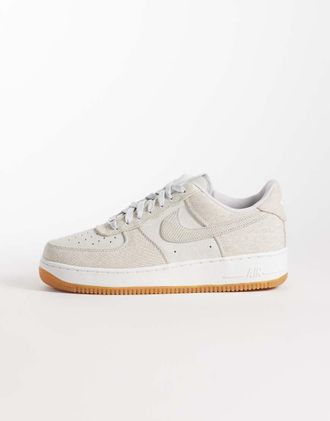 Nike Air Force 1 07 LV8 - Baskets - Gris denim