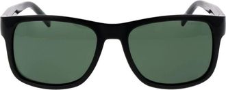 Levi's Homme, Accessoires, Noir, Taille: ONE Size Lunettes de soleil carr&eacute;es &agrave; monture compl&egrave;te