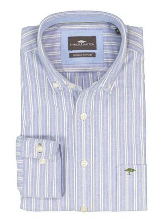 Fynch-Hatton Fynch-Hatton Herren Hemden blau Oxford