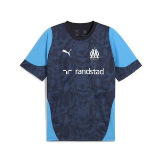 Puma Maillot dentra&icirc;nement Olympique de Marseille Homme, Accessoires, Bleu, XS