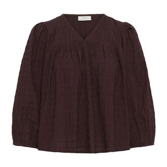 Kaffe Blouses & Chemises - Femme - Blouses et Chemises - Brun - Taille: 42 FR