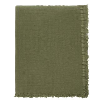 Haomy Plaid en gaze de coton Vanly Haomy