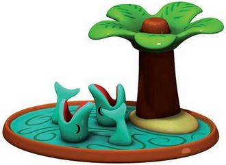 Alessi AMGI33 Little Paradise Dekoration, Mehrfarbig