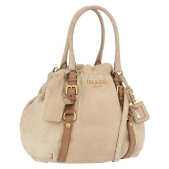 Prada Pre-owned Vintage Tote Bag - - Pre-owned - Damen - Beige - ONE SIZE