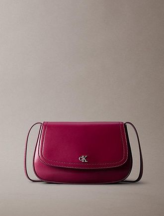 Calvin Klein Crossover Camera Bag Mit Klappe Und Monogramm - Alluring Pink - Damen - Einheitsgr&ouml;&szlig;e