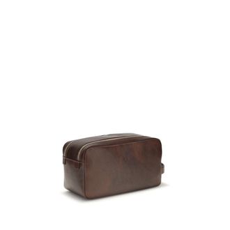 Brunello Cucinelli Calf Leather Wallet - Brown