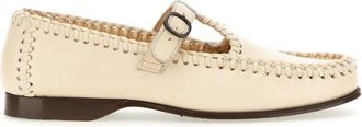 Hereu Femme, Chaussures, Beige, Taille: 36 EU Chaussures plates