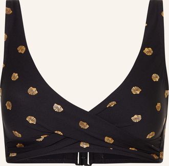 Watercult Watercult Bralette-Bikini-Top Beach Trace In Wickeloptik gold