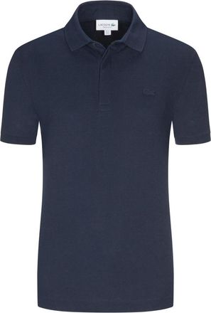 Lacoste Stretch-Poloshirt mit verdeckter Knopfleiste in