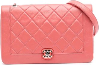 Chanel Hobo Bags - Crumpled Calfskin Bi Quilted Vintage Full Flap - Gr. unisize - in Gold - für Damen