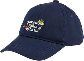 Dr&ocirc;le de Monsieur Casquette &agrave; logo brod&eacute; en coton