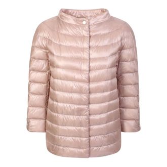 Herno Femme, Vestes, Rose, Taille: 34 FR Veste Rose Matelass&eacute;e en Duvet