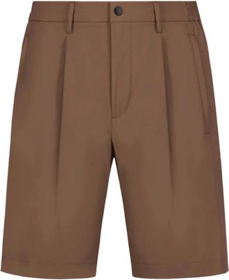 People of Shibuya Homme, Shorts, Brun, Taille: 2XL Brak Bermuda Shorts