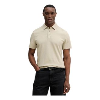 Michael Kors Stretch-Baumwoll-Polohemd - - Tops - Herren - Beige - XL