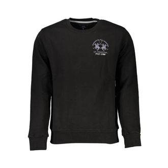 La Martina Lang&auml;rmeliges Sweatshirt - - Sweatshirts & Hoodies - Herren - Schwarzk - L