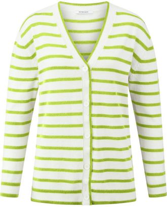 Peter Hahn Strickjacke Peter Hahn weiss