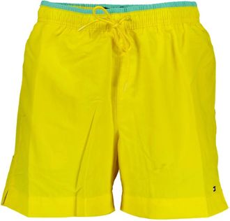 Tommy Hilfiger Homme, Maillots de bain, Jaune, Taille: XL Medium Swim Boxer