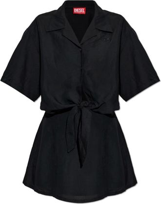 Diesel Femme, Robes, Noir, Taille: 40 FR D-Stall Dress