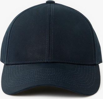 Varsity Casquette unie en coton m&eacute;lang&eacute;