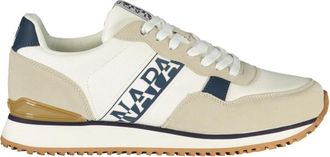 Napapijri Homme, Chaussures, Blanc, Taille: 45 EU Chaussure de sport &agrave; lacets