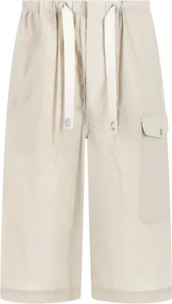 Christophe Lemaire Homme, Shorts, Beige, Taille: L Cargo Easy Shorts
