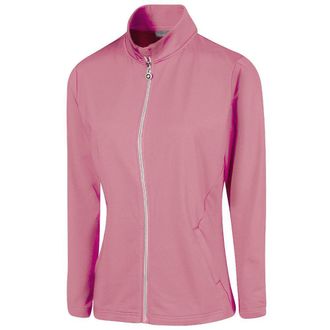 Island Green Essential Jacke für Damen - Emblem (Pink)