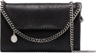 Stella McCartney Femme, Sacs, Noir, Taille: ONE Size Sac Portefeuille Cha&icirc;ne Falabella