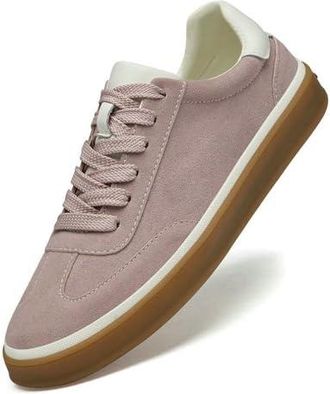 Generic QXDZSW Baskets confortables pour homme Chaussures de marche élégantes pour homme Chaussures de skate Chaussures décontractées pour homme, rose, 41 1/3