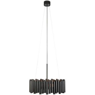 Markslöjd Level Zylindrischer Deckenpendel 3 Licht Schwarz - Markslojd