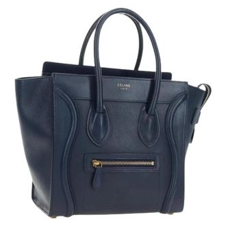 Celine Pre-owned Vintage Hand Bag - - Pre-owned - Damen - Blau - ONE SIZE