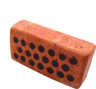 Generic Halloween Trick Ziegel, realistische Plüschziegel -Spielzeuge Simulation lustiger Ziegelstein, Horror -Themenparty Trick Spielzeug Backstein für Bühne