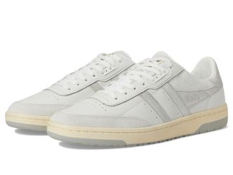 Gola Unisex Falcon Mirror Sneaker, White/Silver, 40 EU