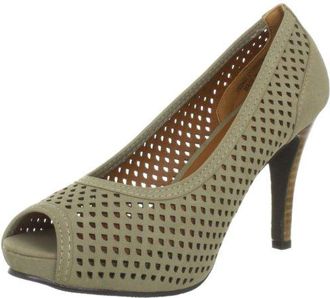 Pieces Odelle Shop Pump 17039458, Escarpins Femme - Beige-TR-E4-29, 38 EU