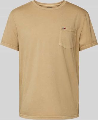 Tommy Jeans Regular Fit T-Shirt aus Baumwolle mit Brusttasche