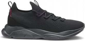 HUGO BOSS Homme, Chaussures, Noir, Taille: 44 EU Leon Runn Kn