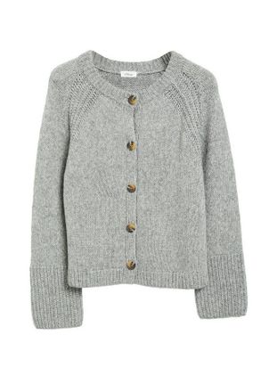 s.Oliver Cardigan Strickjacke Strickjacke mit Rippdetails