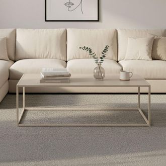M&S Collection Table basse 100x50x40cm gris