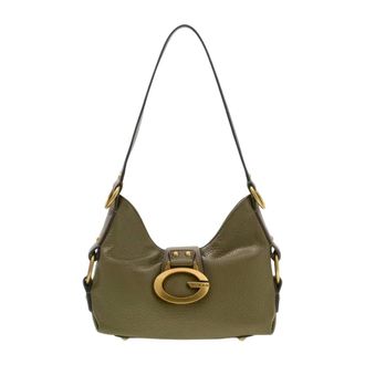 Guess Sac bandouli&egrave;re Camden - Femme - Sacs - Vert - Taille: ONE Size