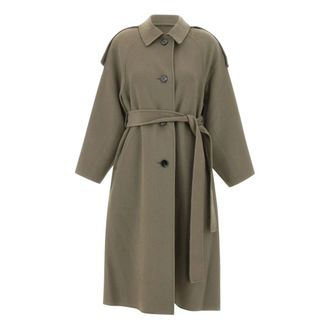 Iro Aqualung Coat - Femme - Manteaux - Vert - Taille: 36 FR